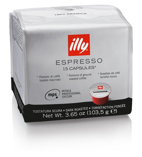 קפסולות ILLY DARK ROAST Mitaca - מוקה מכונות קפה | מוקה אונליין | חנות ...